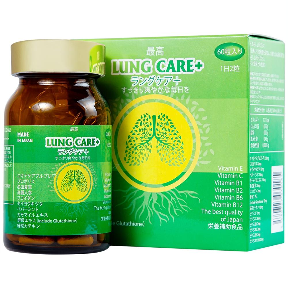 TPBVSK LUNG CARE+ - Hỗ trợ hệ hô hấp khỏe mạnh